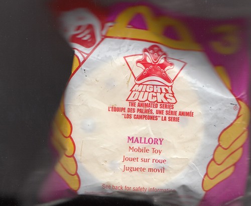 MIGHTY DUCKS ANIMATED SERIES MALLORY McDONALD'S 1996 | eBay