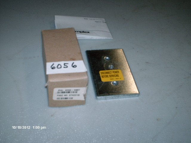 Simplex 4090-9807 ID NET Surface Cover P/N 0742315 Allows Viewing of ...