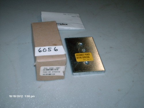 Simplex 4090-9807 ID NET Surface Cover P/N 0742315 Allows Viewing of ...