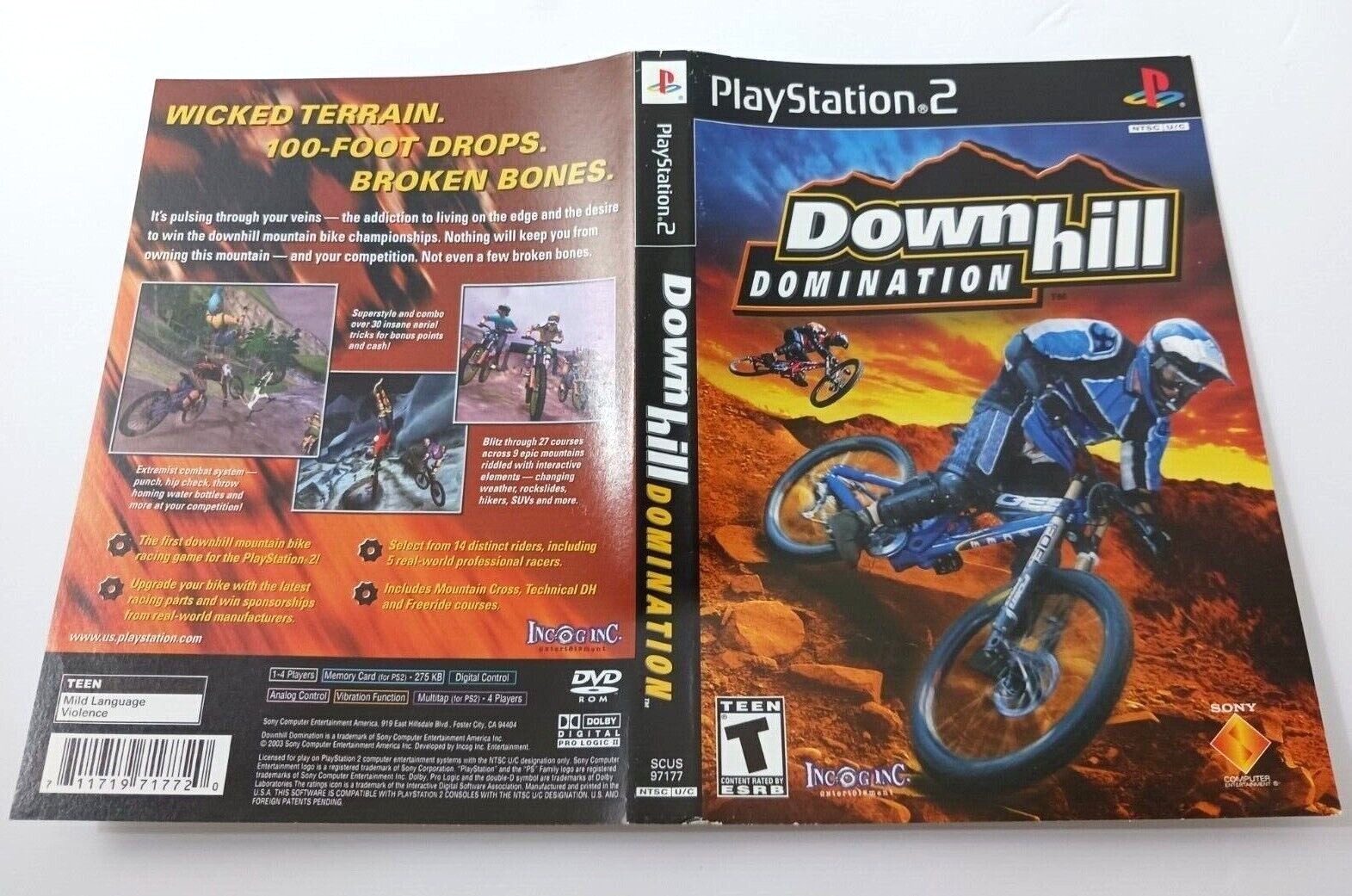 Various Original SONY PlayStation PS2 COVER ART- ARTWORK INSERTS ONLY ...