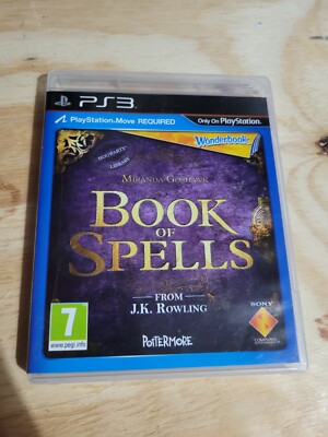 Book Of Spells (PS3) Game only Miranda Goshawk wonderbook pottermore ...
