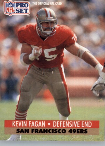 1991 Pro Set #291 Kevin Fagan | eBay