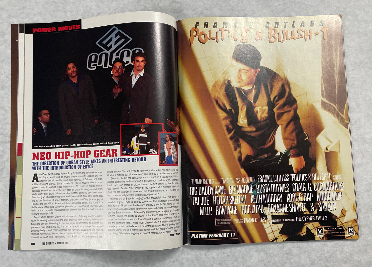 The Source Magazine March 1997 #90 KRS-One Warren G Wu-Tang Vintage hip ...