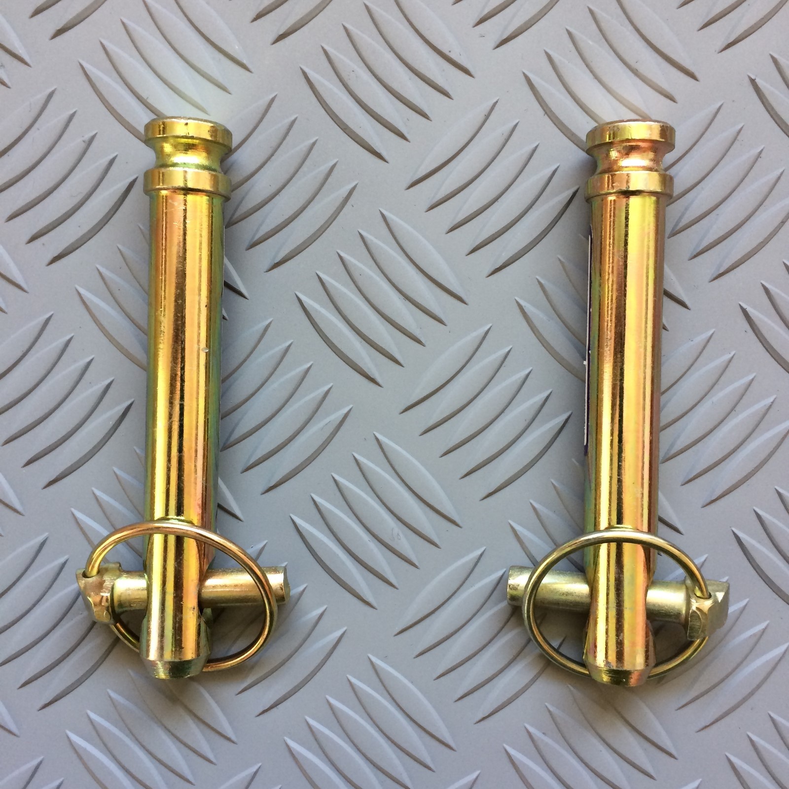 Tractor Top Link Pin Cat 1 (19mm) 3,3/4" (97mm) Useable Length, Pair ...