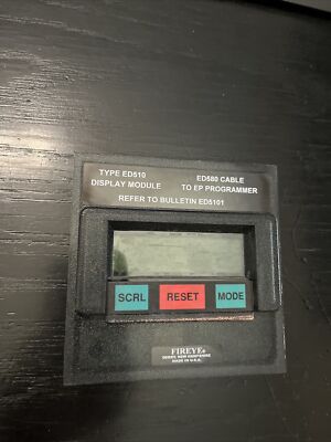 FIREYE ED510 DISPLAY MODULE | eBay