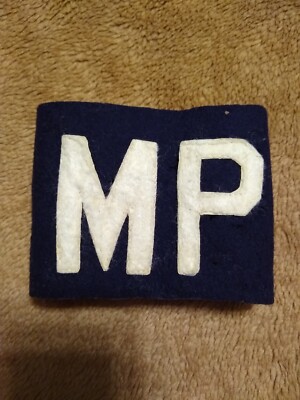 Vintage Military Police MP Sewn Armband | eBay