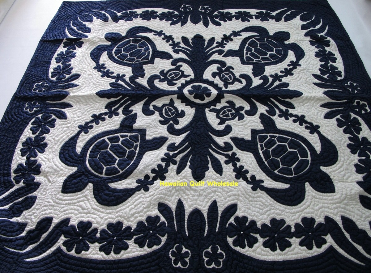 Hawaiian Turtle Quilt Pattern Turtle Island Quilt Sewing Pattern From