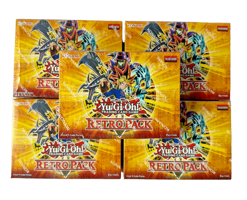 Yugioh Retro Pack Mini Booster Box English Factory Sealed 2020 Reprint ...