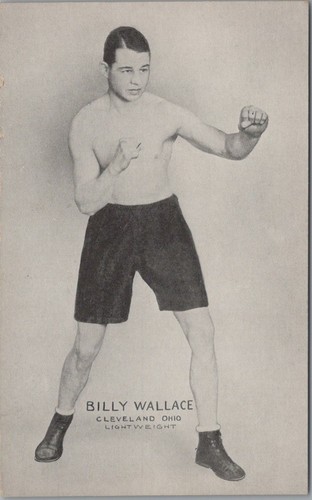 Postcard Boxing Billy Wallace Boxer Cleveland Ohio Lightweight | eBay