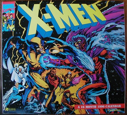 X-Men 1996 Wall Calendar(12X12) | eBay