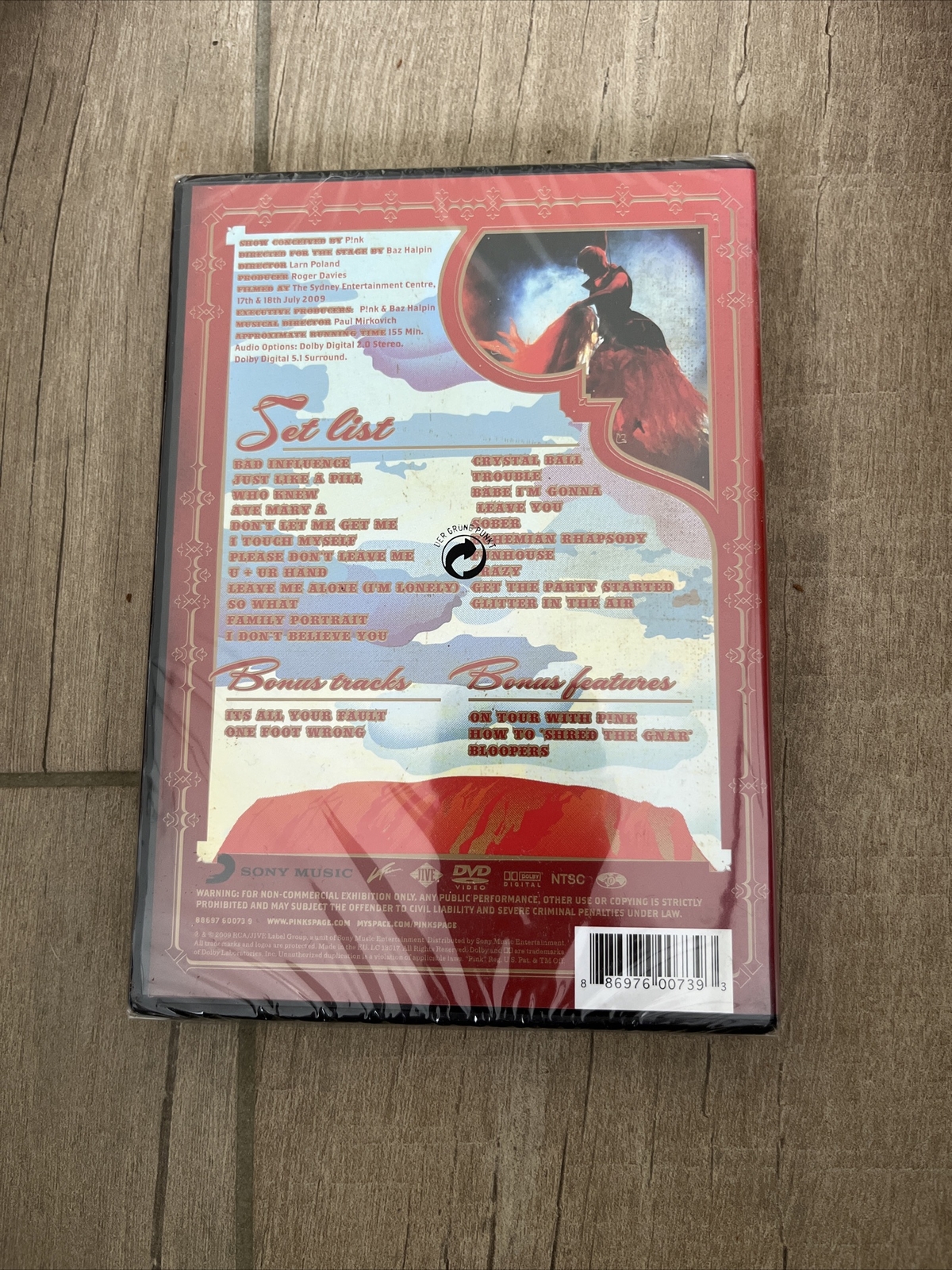 Funhouse Tour - Live In Australia von P!NK (DVD, 2009) online kaufen ...
