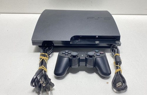 Sony Playstation 3 Slim 160GB CECH-2501A Console - Black | eBay