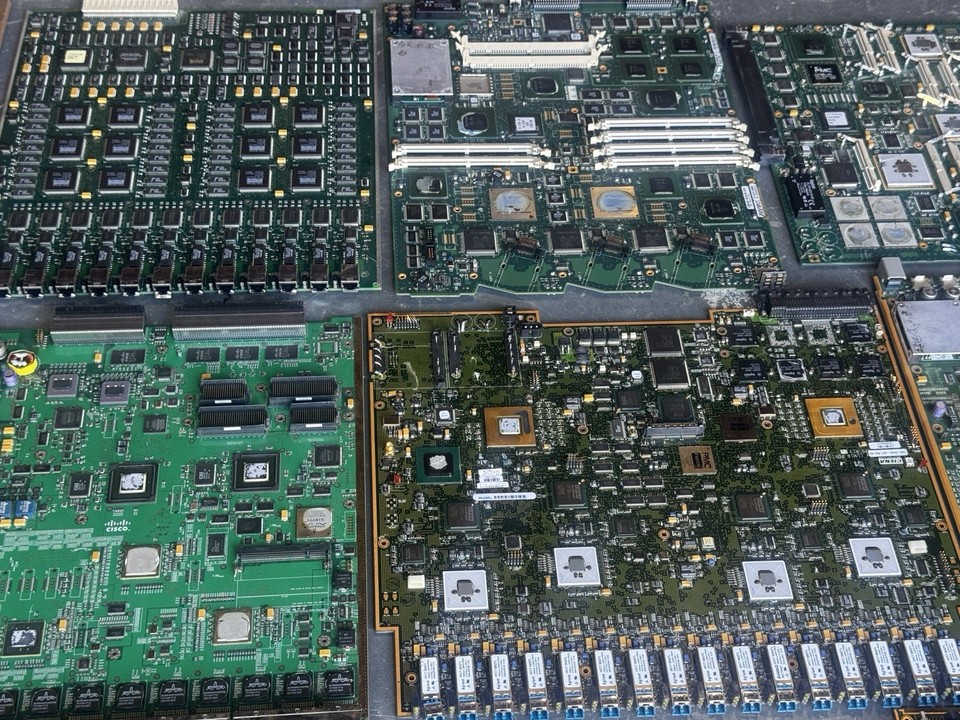 100 Lbs. of Vintage Telecom Boards High Grade Gold and Precious Metal ...