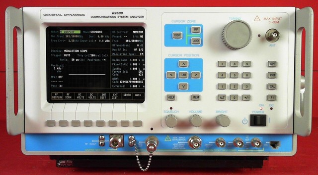 General Dynamics Motorola R2600D Communications System Analyzer for ...