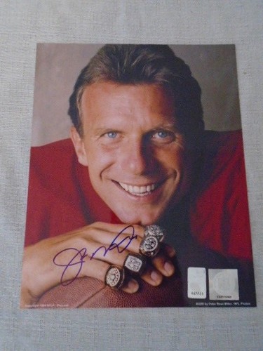 Joe Montana The Rings Signed 8X10 Vertical Photo San Francisco 49ers | eBay