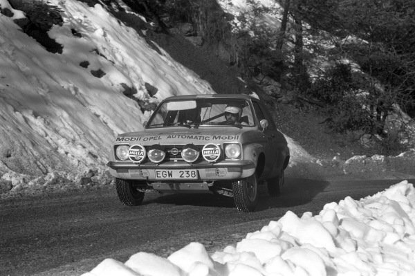 Opel Ascona 1973 WRC Rally Car Motor Racing Old Photo 2 | eBay