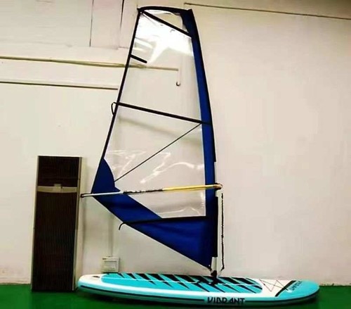Inflatable SUP Paddle Windsurfing Board and Sail NEW | eBay