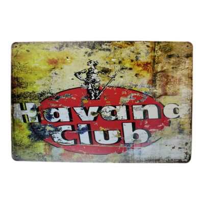 Tin Sign HAVANA CLUB Sprint Drink Bar Whisky Rustic Look | eBay Australia