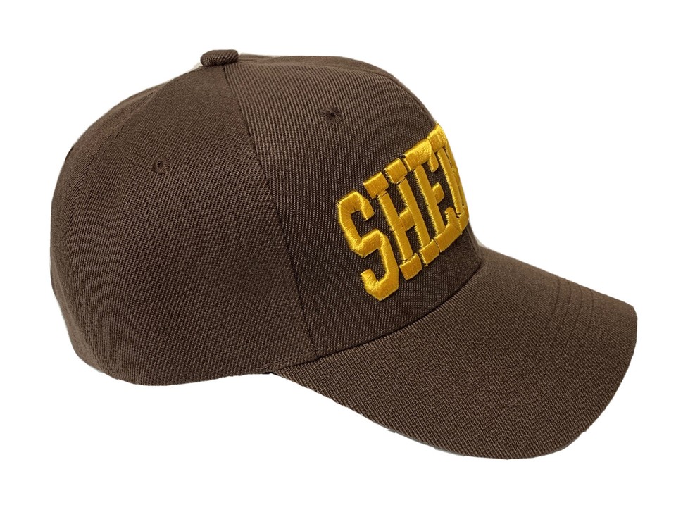 BROWN GOLD SHERIFF DEPUTY POLICE OFFICER LAW ENFORCEMENT UNIFORM AGENT ...