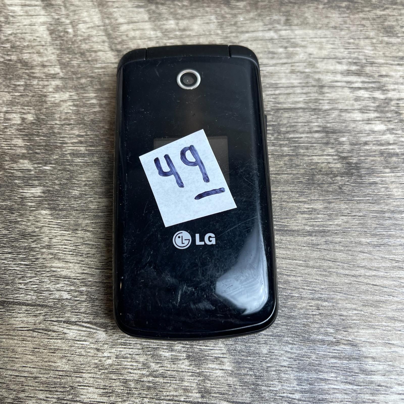 LG LG420G Black Bluetooth 1.3 MP LCD Screen Tracfone Cellular Flip Cell ...