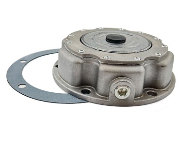 Aluminum Steer Hub Cap for Trailer Axle w/ Oil Port Replaces Stemco 343 ...