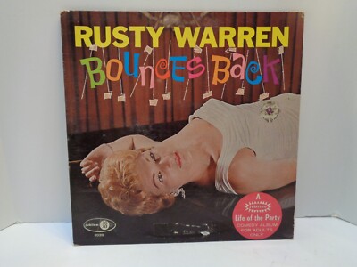 "Rusty Warren Bounces Back" 1961 Vinyl LP. Jubilee Records JGM 2039. | eBay