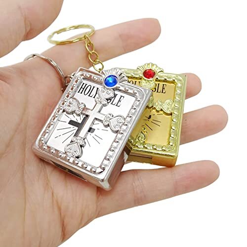 8 Pcs Mini Bible Books Keychain for Birthday Wedding Religious Gift | eBay