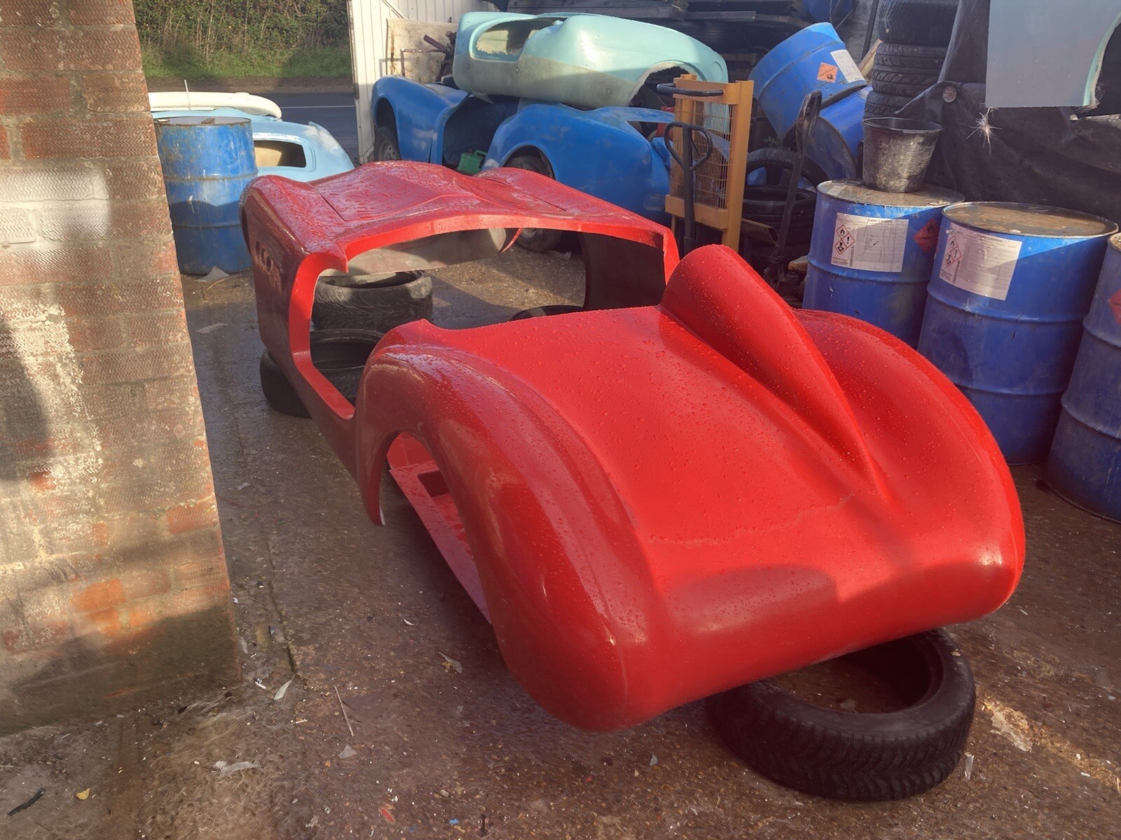 Old No7 Miglia Fibreglass BodyShell, Triumph Herald Rebody, 50s Special ...