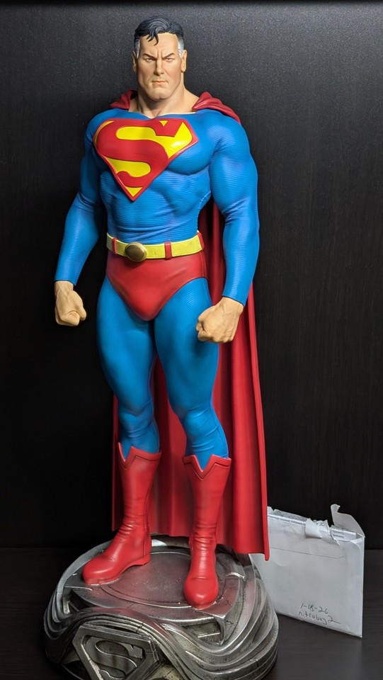 Custom 1/4 Alex Ross Superman Statue Kingdom Come DC *FREE SHIPPING* 1 ...