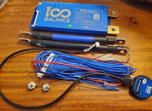 100BALANCE BMS 150A Active Balance 1A 8S-17S Build in Bluetooth Cell ...