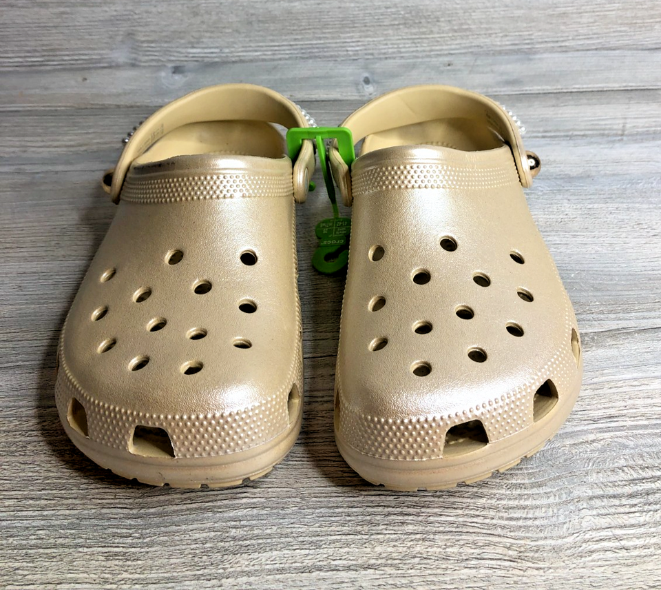 Woman's Sandals Crocs Classic Pearl Strap Clog Size Men's 8, Women's 10 ...