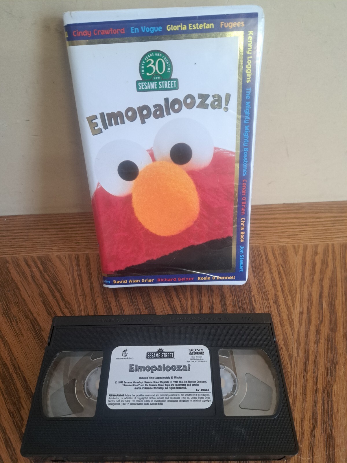 Sesame Street Elmopalooza Elmo VHS Video | Grelly USA