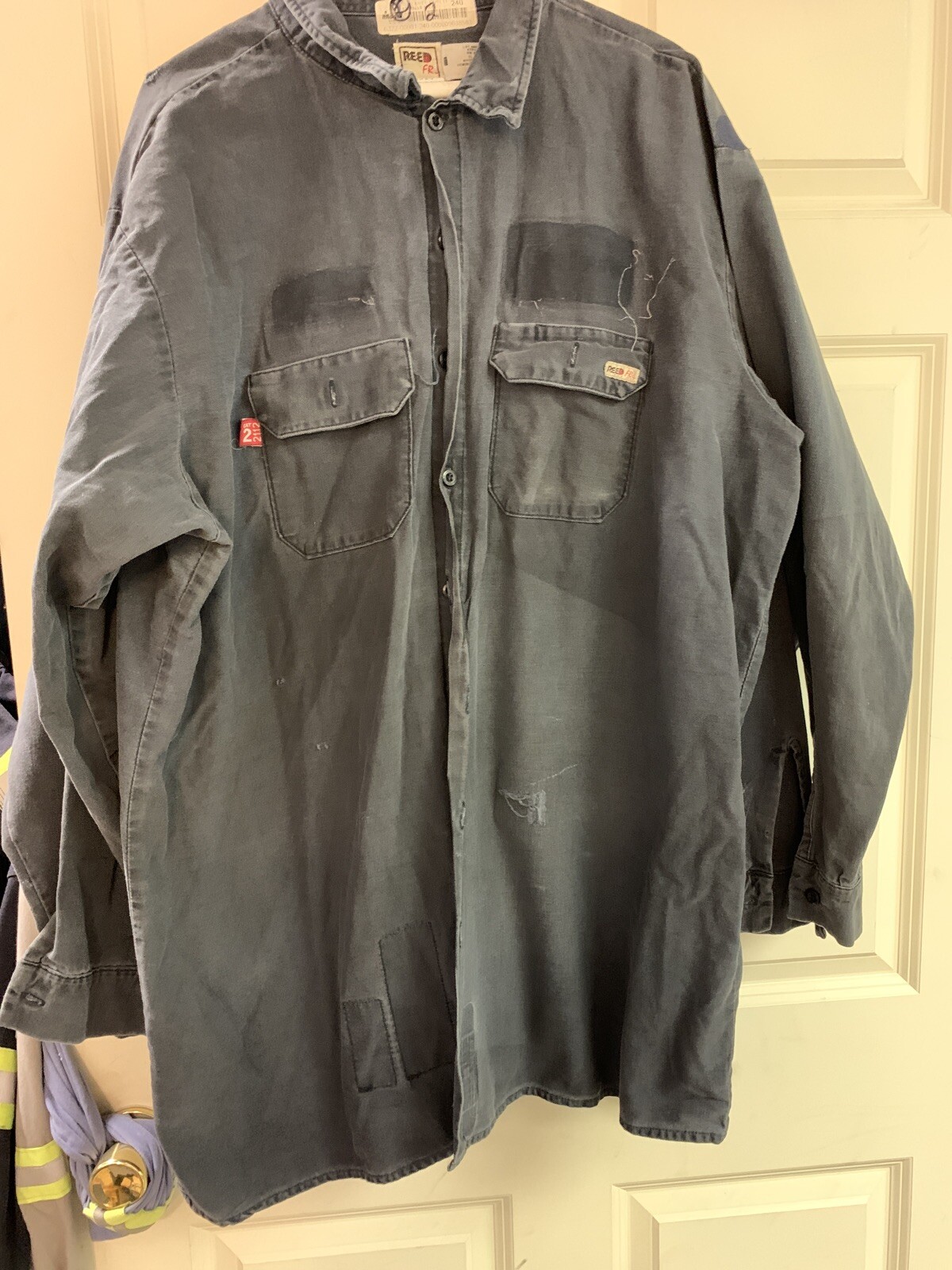 PPE REED MEN'S SHIRTS FR FRC HRC2 FLAME RESISTANT Good Used number 1 | eBay