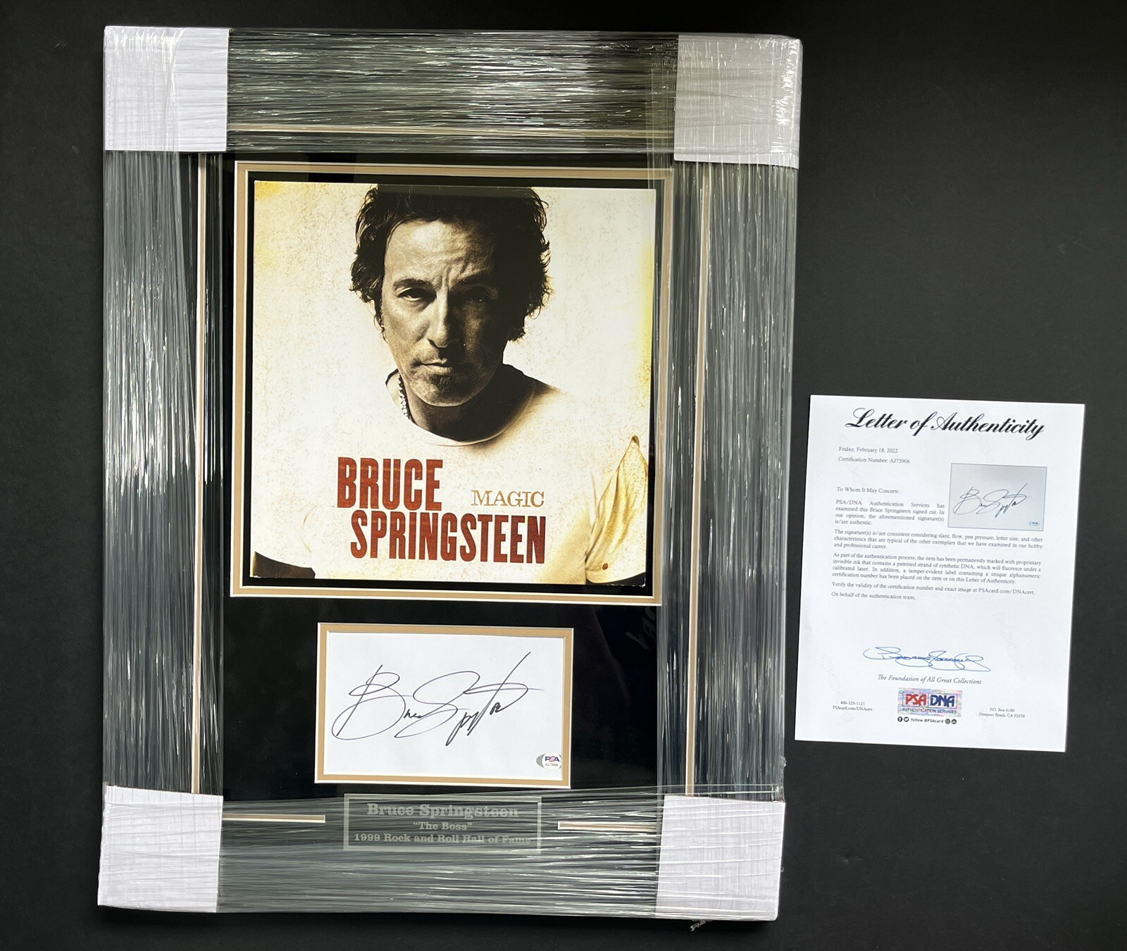 Bruce Springsteen Autographed Memorabilia | Signed Photo, Jersey ...