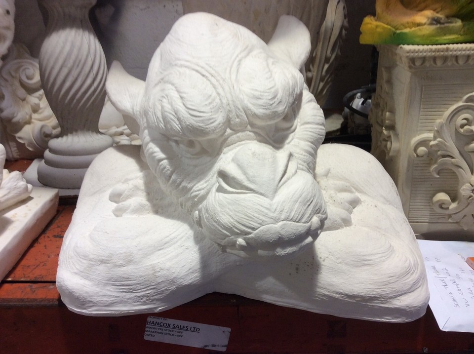 LATEX AND FIBREGLASS MOULD DOG GARGOYLE 45CM LONG ORNAMENT MOULD | eBay