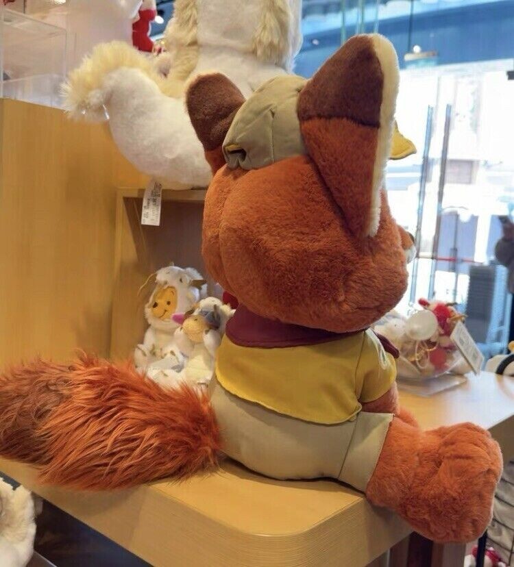 Disney Store authentic 2023 Zootopia Nick wilde cute plush 17inches ...