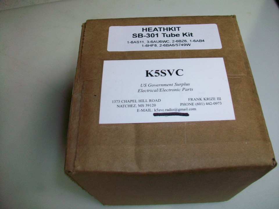 HEATHKIT SB-301 TUBE KIT | eBay