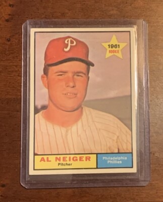 1961 Topps Al Neiger #202 Rookie RC | eBay