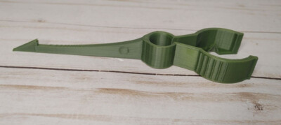 4-in-1 Pharmacy Multi Tool OLIVE Bottle Opener, Spatula, Cotton Puller ...