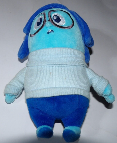 Tomy Disney Pixar Inside Out Sadness Blue Girl Plush Stuffed Toy 8" | eBay