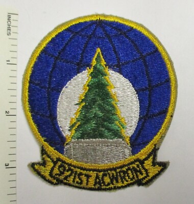 US AIR FORCE 921st ACWRON AIRCRAFT CONTROL & WARNING SQUADRON PATCH ...