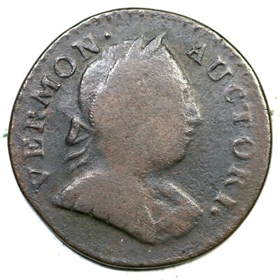 1788 RR-20 R-4 Vermont Colonial Copper Coin | eBay