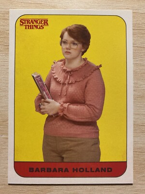 2018 Topps Stranger Things Sticker #12 Barbara Holland | eBay
