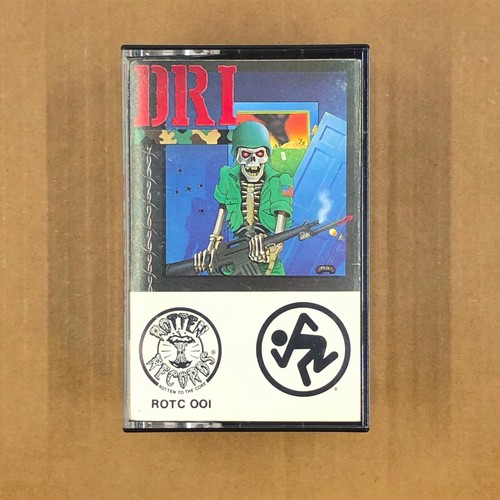 DRI Cassette Tape DIRTY ROTTEN IMBECILES 1988 RELEASE Punk Hardcore ...
