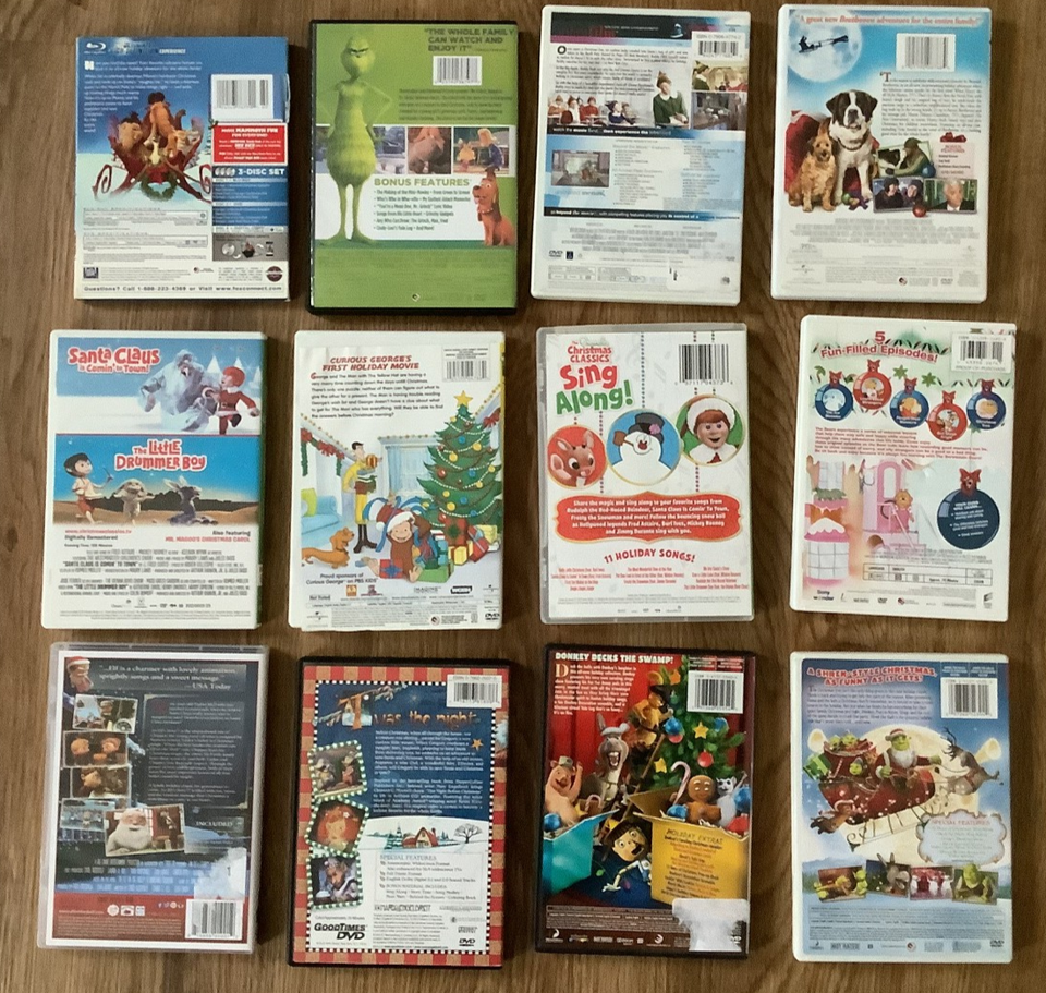 Various Children's Classic Christmas DVDs - You Choose | eBay