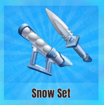 NEW Christmas Snowcannon + Snow Dagger Set Murder Mystery 2 | MM2 ...