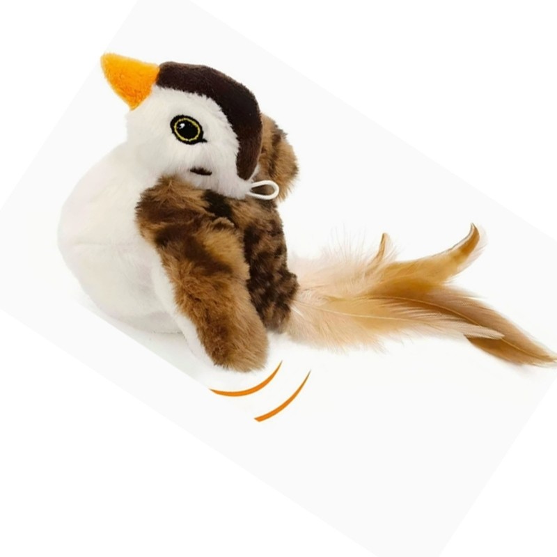 Fun Electric Bird Toy Cats Flapping Wing Sound Encourage Hunting ...