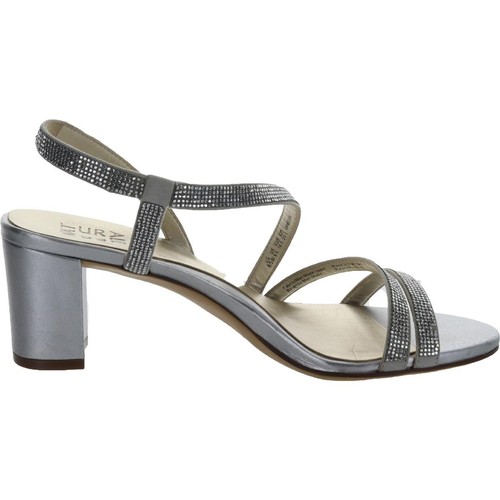 Naturalizer Womens Vanessa 2 Silver Evening Sandals 9 Wide (C,D,W) BHFO ...
