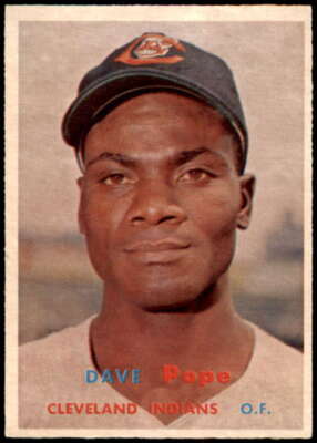 Dave Pope Card 1957 Topps #249 | eBay