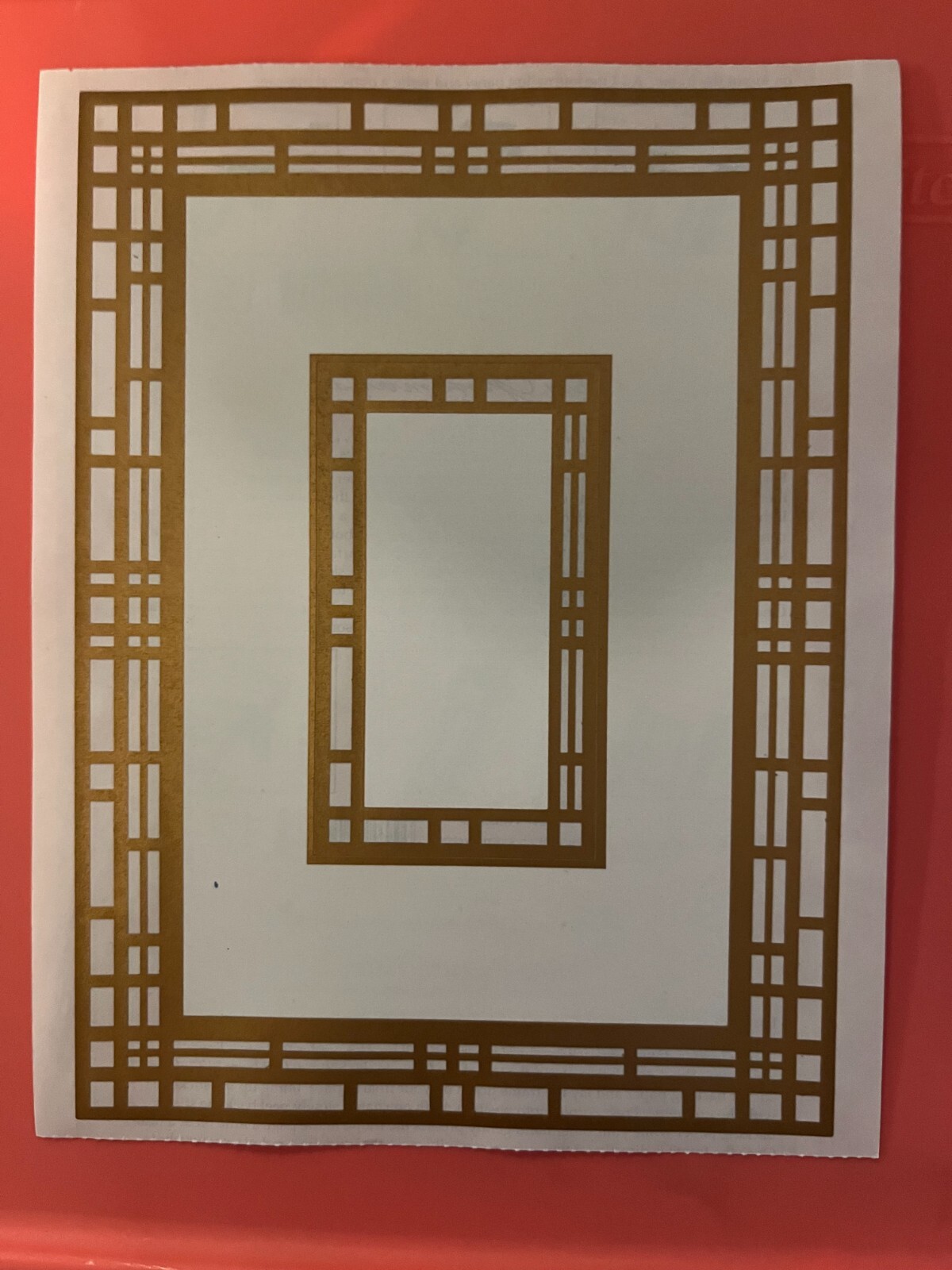 Creative Memories / Mrs. Grossman's NLA Extravagant Sticker - Art Deco ...